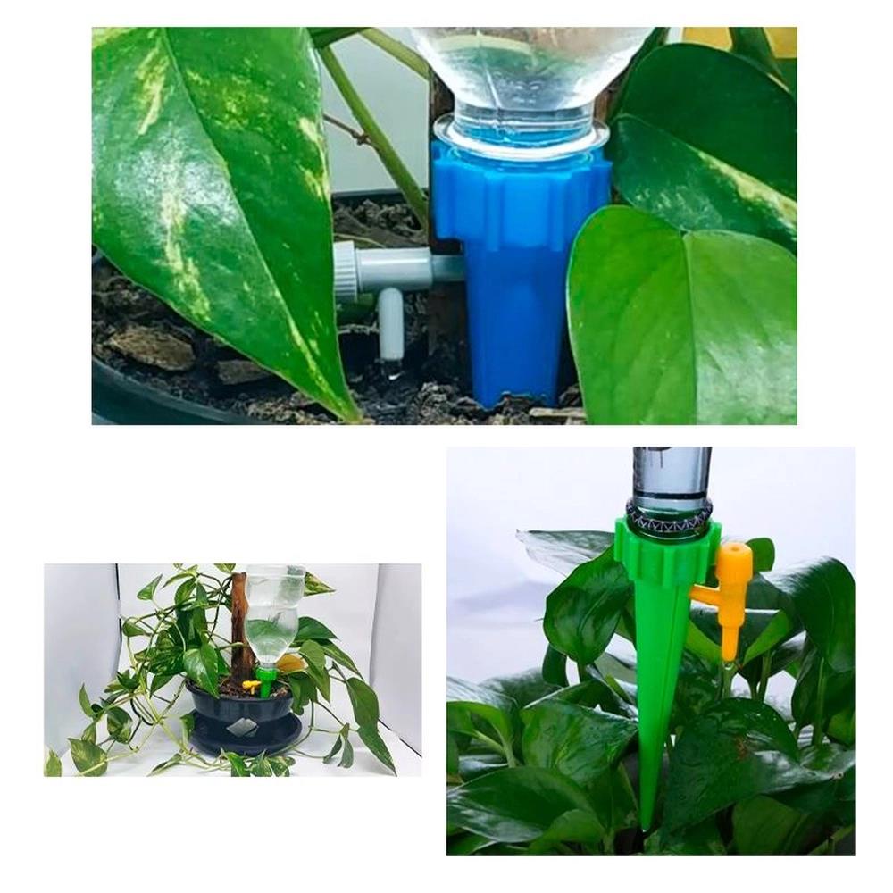 Kit 6 Regador Automatico Irrigador Plantas Gotejador Jardim | Shopee Brasil