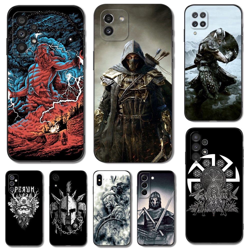 Estojo Para Samsung Galaxy A04 4G A14 A34 A54 5G Capa De Silicone Macia Telefone Ragnar Lothbrok ...