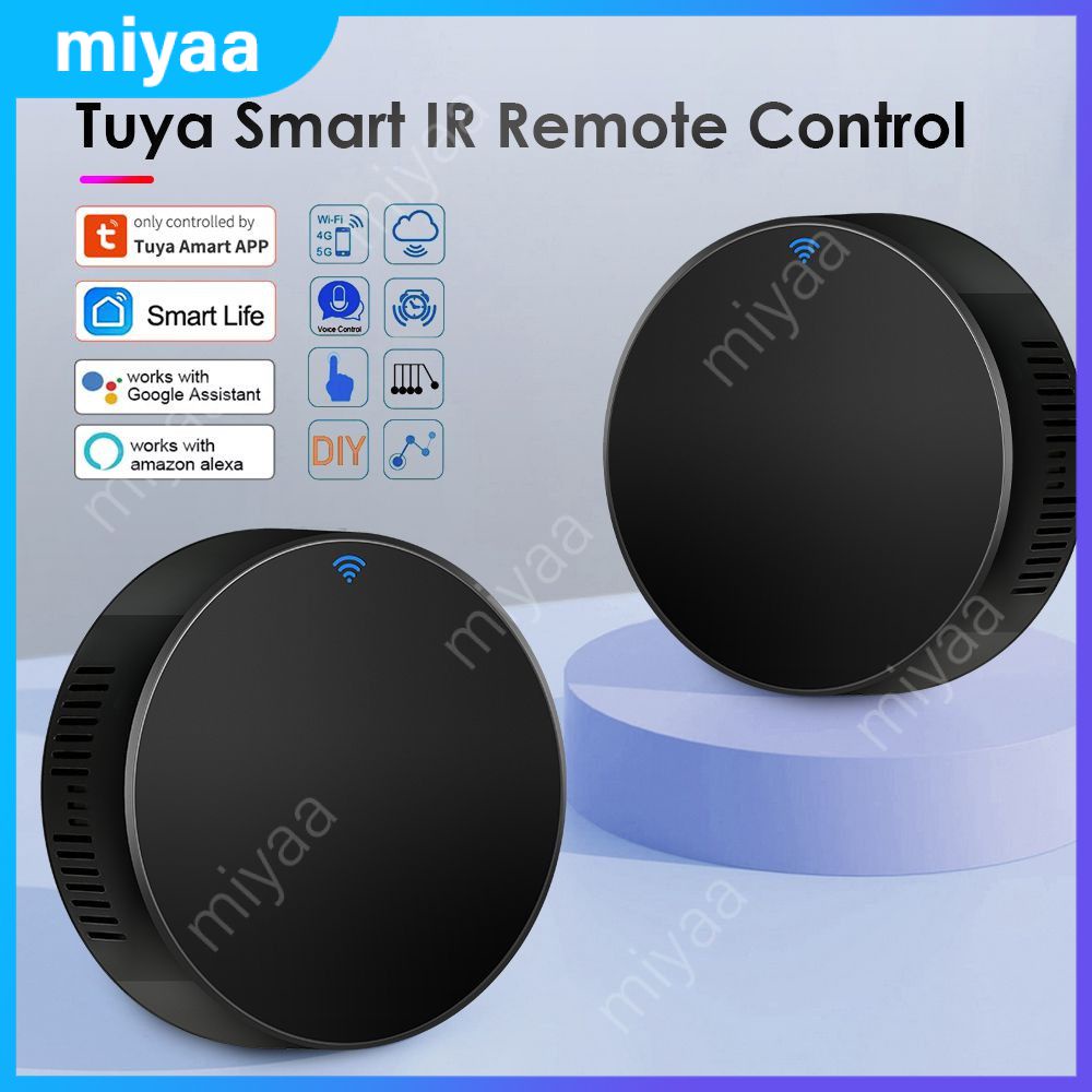 Tuya WiFi IR Controle Remoto Temporizador Universal Inteligente Para TV Ar Condicionado Alexa ...