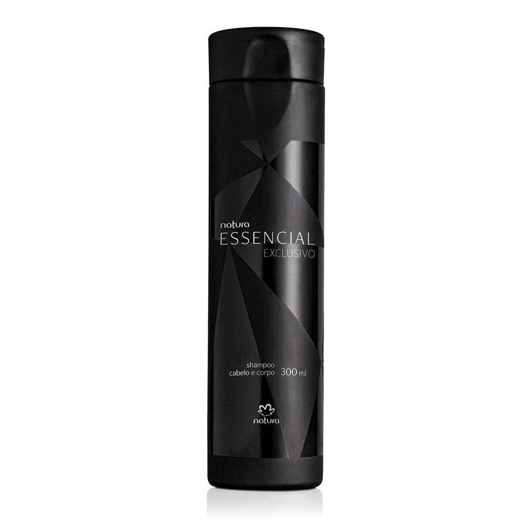 Natura Essencial Exclusivo Shampoo Cabelo E Corpo Masculino, 300ml ...