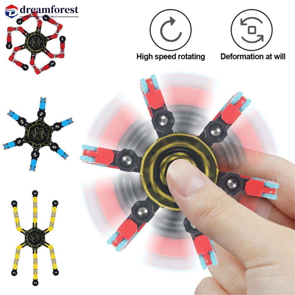 DREAMFOREST Finger Spinner Mecânico Fingertip Alívio De Estresse Toy ...