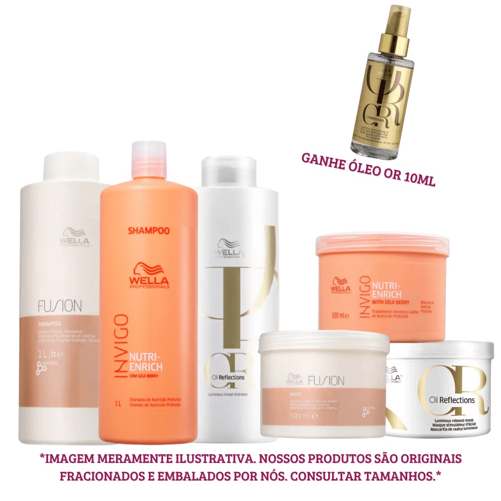 Cronograma Capilar Wella Completo | Shopee Brasil