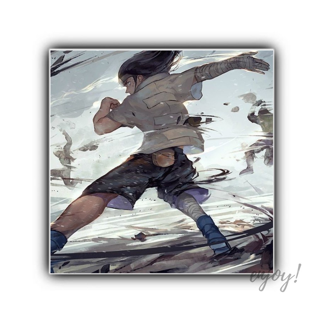 Placa Decorativa Neji Hyuga Naruto 20x20 MDF 3mm | Shopee Brasil
