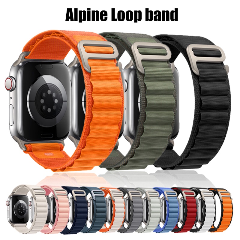 Pulseira Alpine Loop Compatível Para smartwatch apple watch 38 40 41 42 ...