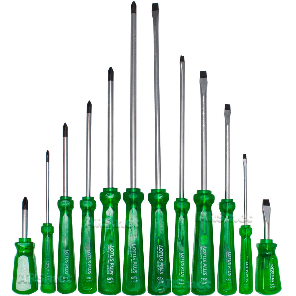 Jogo Chave De Fenda E Phillips Pro Imantado 12 Peças - Desconto no Preço