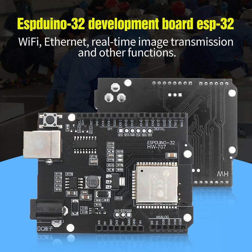 ESPDUINO-32 Placa Do Módulo Preto De Recepção De Transmissão De Imagem ...