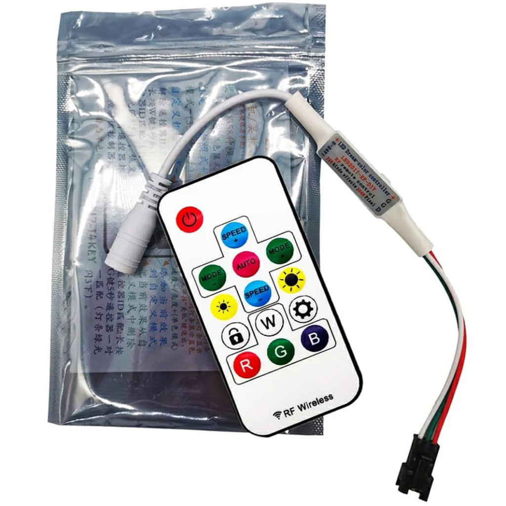 Central De Led Com Controle Digital Fita Led Rgb 2811 2812 | Shopee Brasil