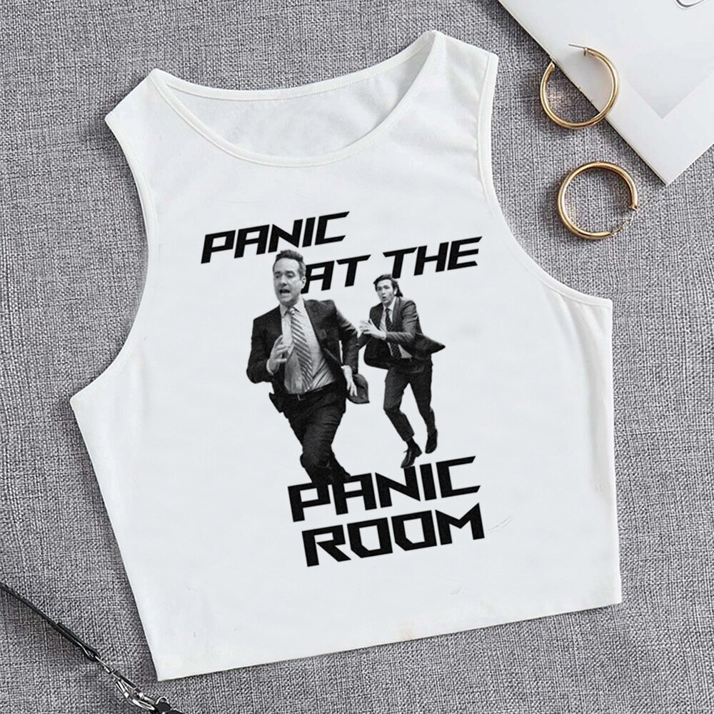 kendall roy Tanque top Gótico vintage Feminino Roupas Estéticas ...