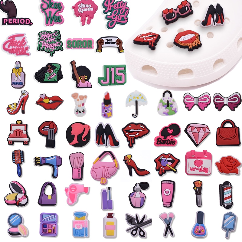 Crocs Jibbitz Pingente De Botão Alfinetes Atraentes Mulheres Faça Você ...