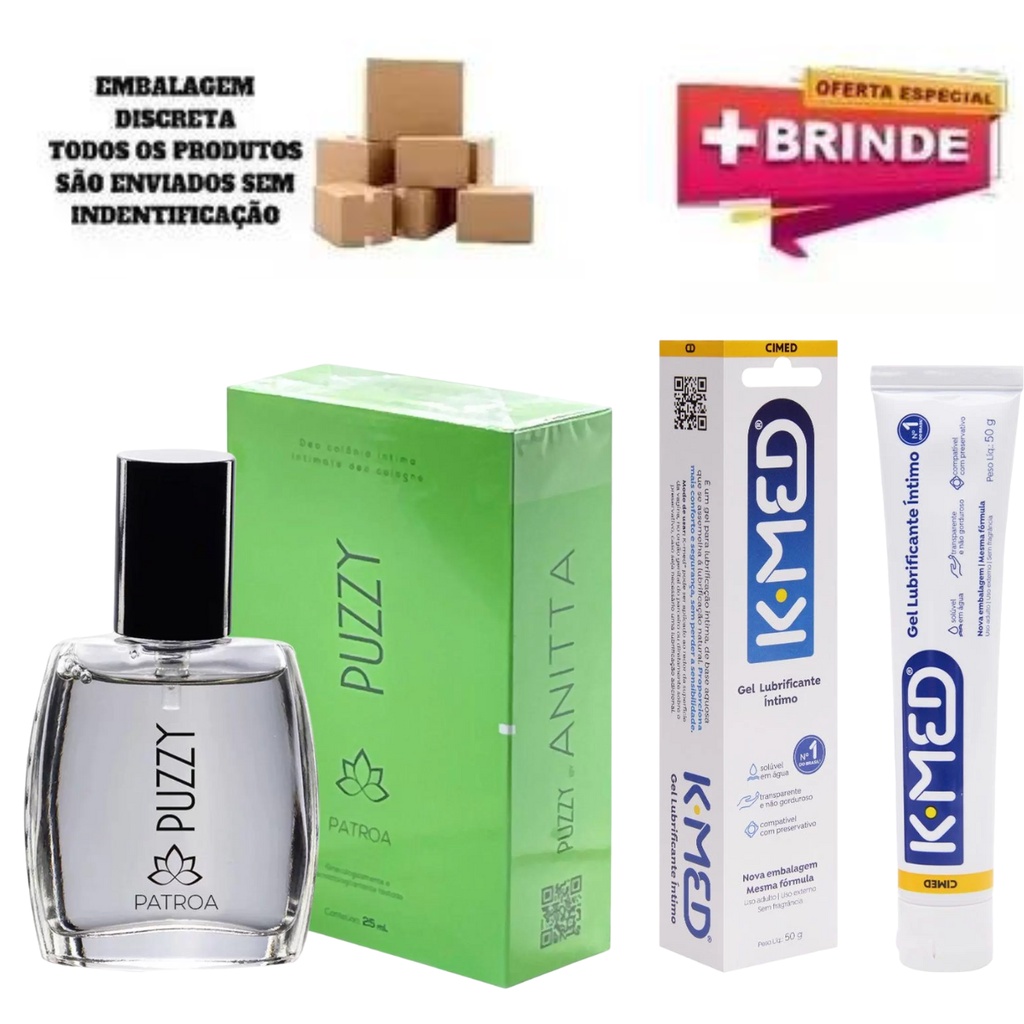 Colônia Perfume Intimo Puzzy By Anitta 25ml Patroa+K-Med 50g | Shopee ...