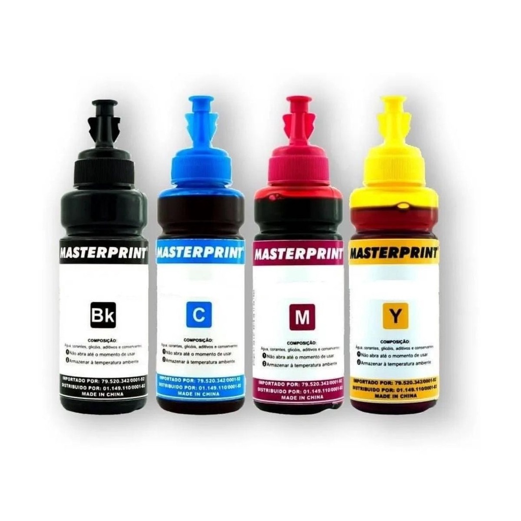 Tinta Para Impressora Epson L120 L220 L355 L375 L380 L395 L495 ...