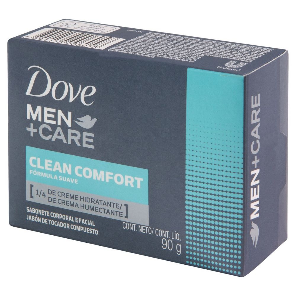 Sabonete Masculino Dove Men + Care Clean Comfort Barra 90G | Shopee Brasil