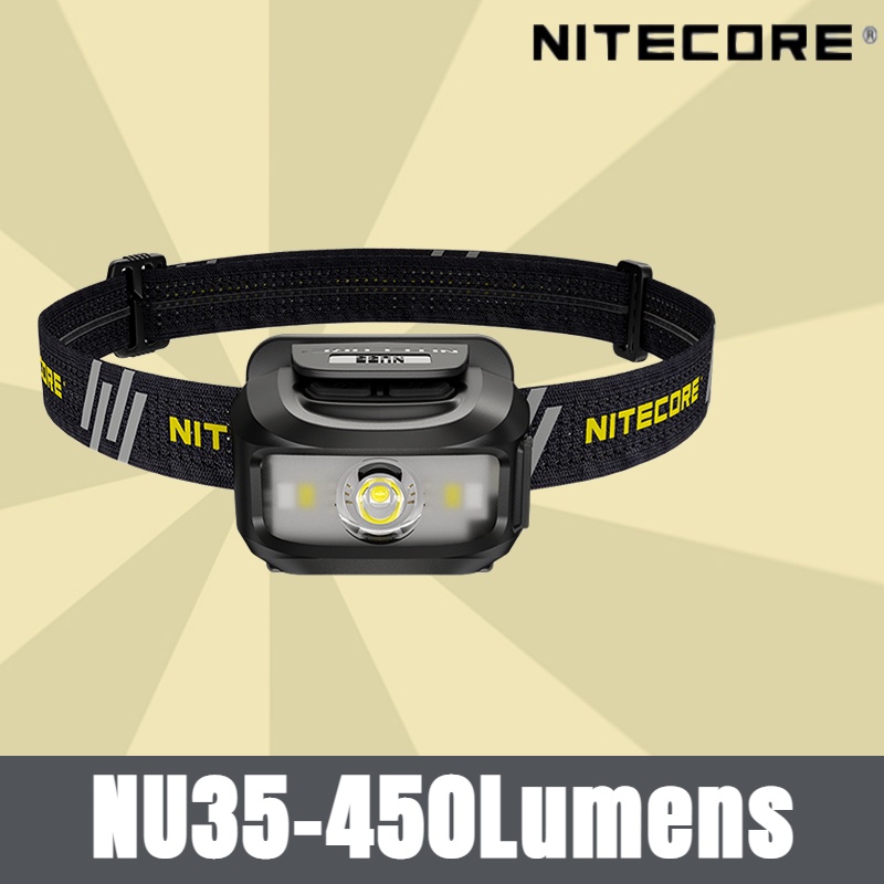 NITECORE NU35 Farol De Trabalho Híbrido De Dupla Potência 460 Lumens ...