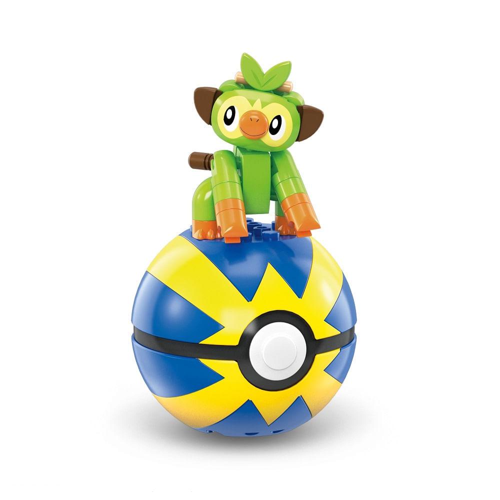 Mega Construx Pokémon Pokebola Grookey - Mattel | Shopee Brasil