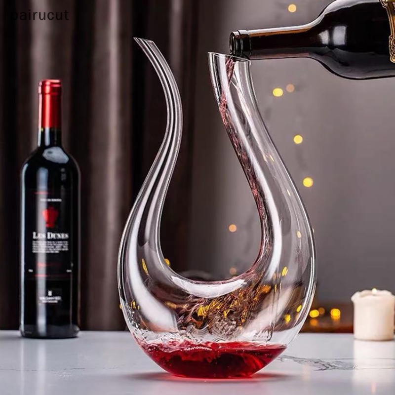Uiu Crystal Decanter Gift Box Cisne Criativo Separador De Vinho Ui ...