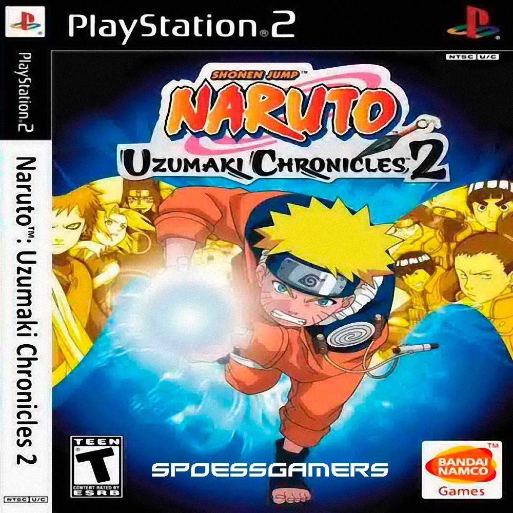 Ps 2 Naruto Uzumaki Chronicles 2 Ps2 Desbloqueado Patch | Shopee Brasil