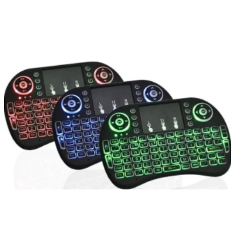 Mini Teclado Wireless Sem Fio Iluminado Touchpad | Shopee Brasil