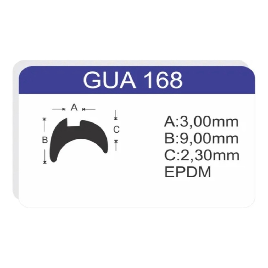 Cordao De Borracha Gua 168 C/ 10 Mt | Shopee Brasil