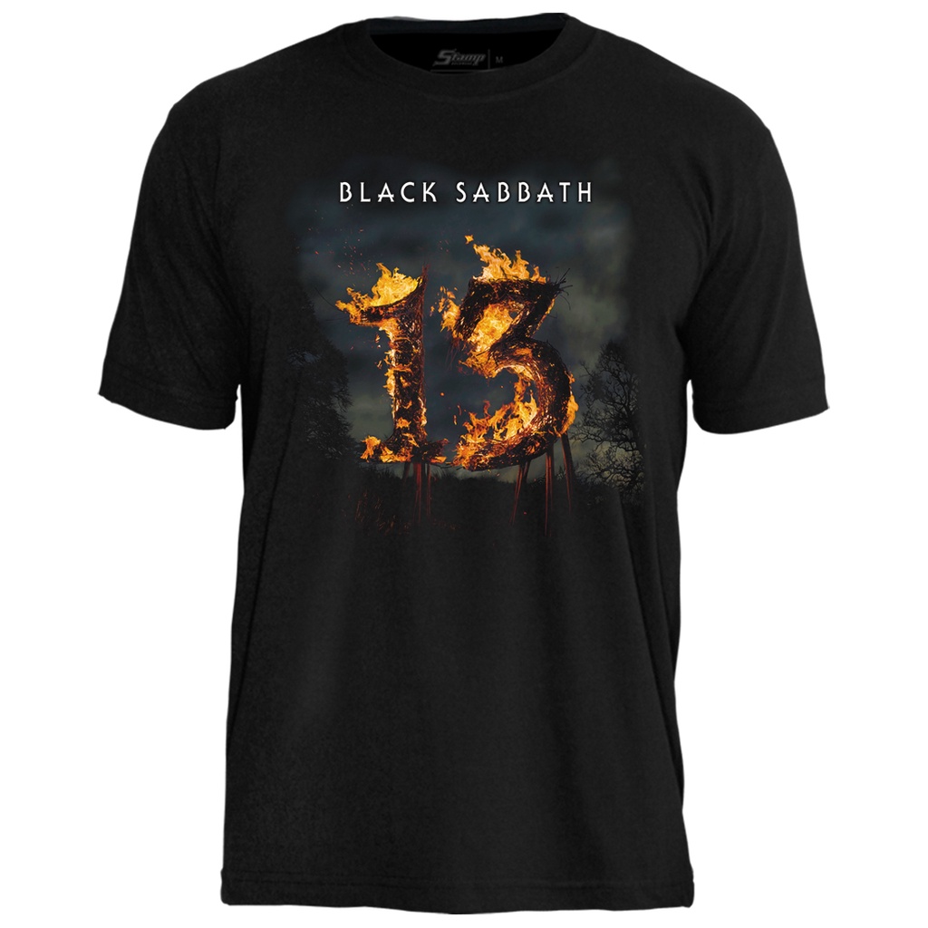 Camiseta Black Sabbath Stamp Rockwear - 13 Album | Shopee Brasil