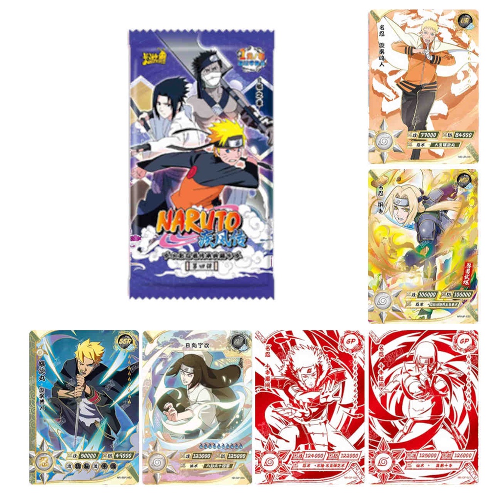Booster Avulso Cartas Naruto Oficiais da Kayou (T1W4) | Shopee Brasil