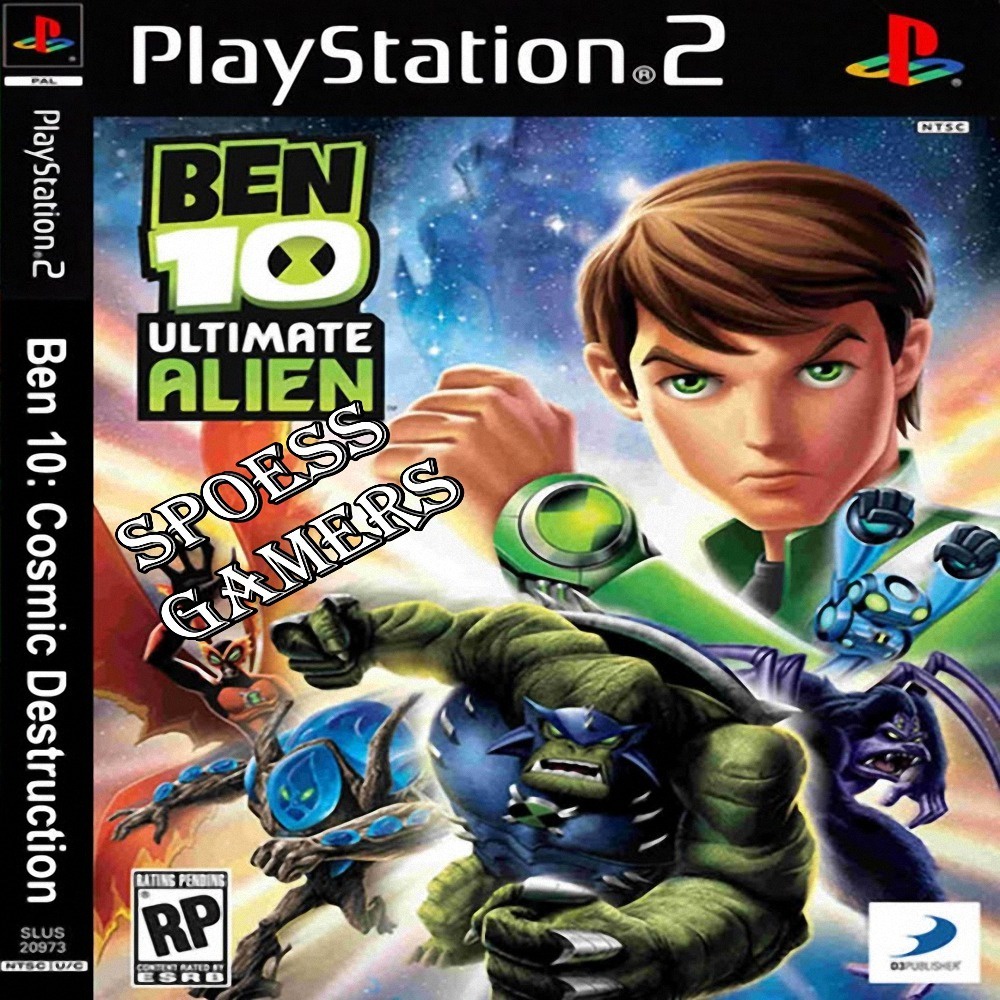 Ben 10 Ultimate Alien Cosmic Ps2 Desbloqueado Patchs | Shopee Brasil