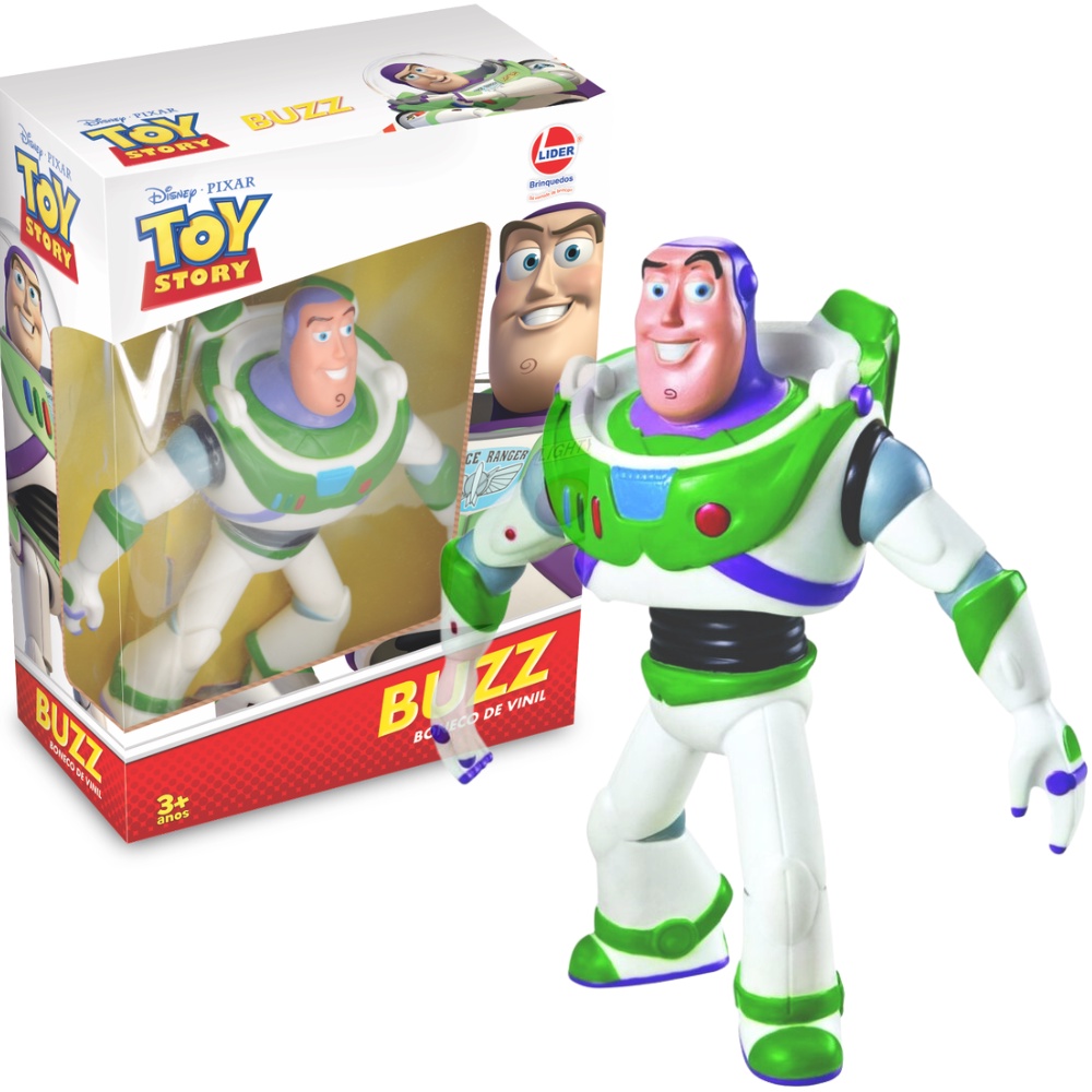 Boneco Buzz Lightyear Toy Story Original Articulado - Lider | Shopee Brasil