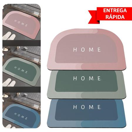 Tapete Mágico Antiderrapante Ultra Absorvente Capacho Banheiro | Shopee ...