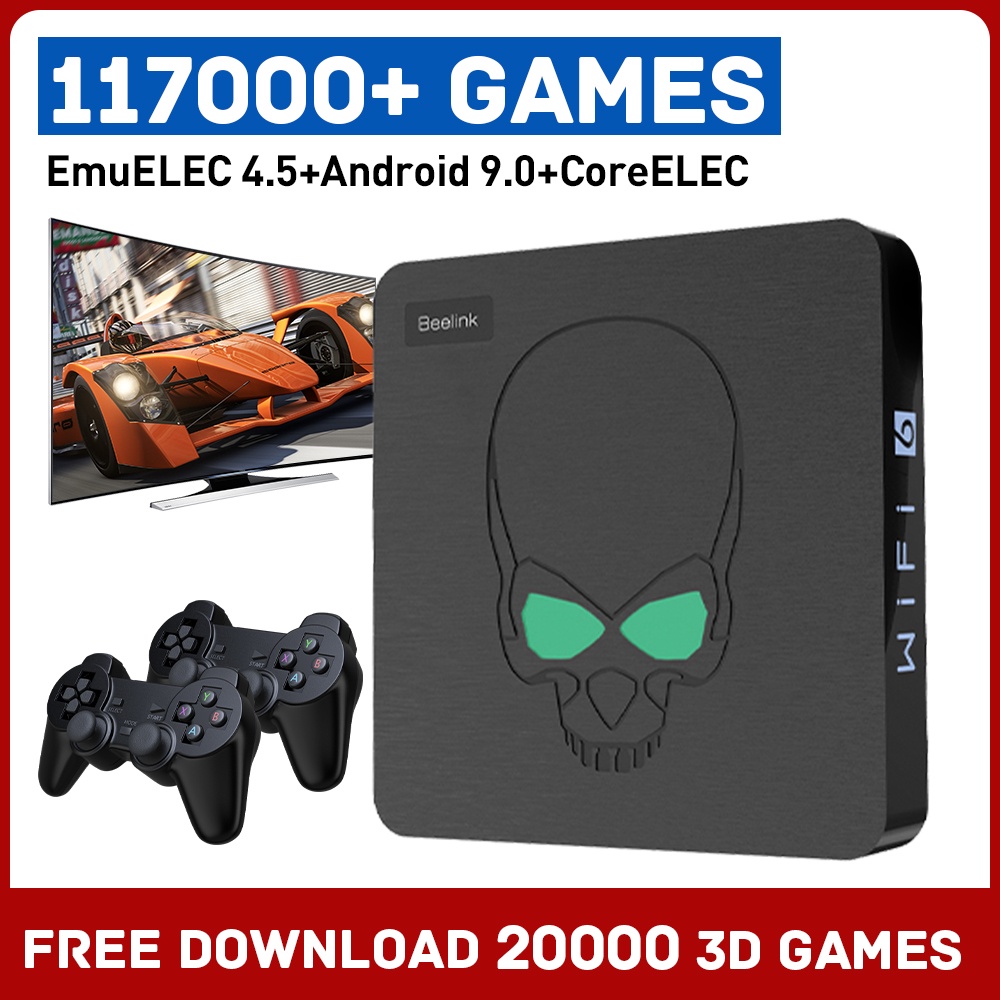 Kinhank Super Console X King Retro Console de Vídeo Game 4K Caixa de ...