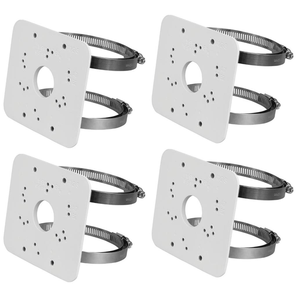 Kit 4 Suporte de poste para cameras Dome e Bullet Intelbras | Shopee Brasil