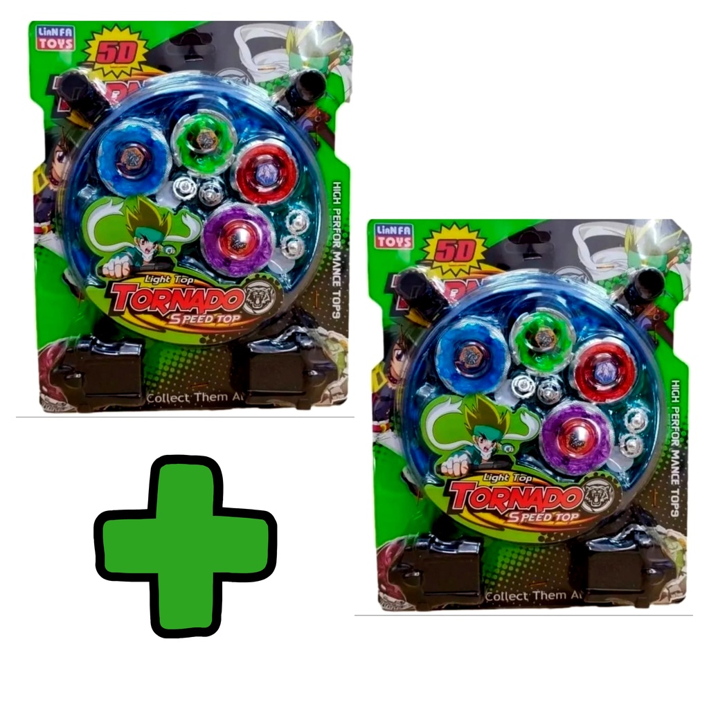 Kit 8 Beyblade Metal Blay Blade 5d Tornado Arena de batalha | Shopee Brasil