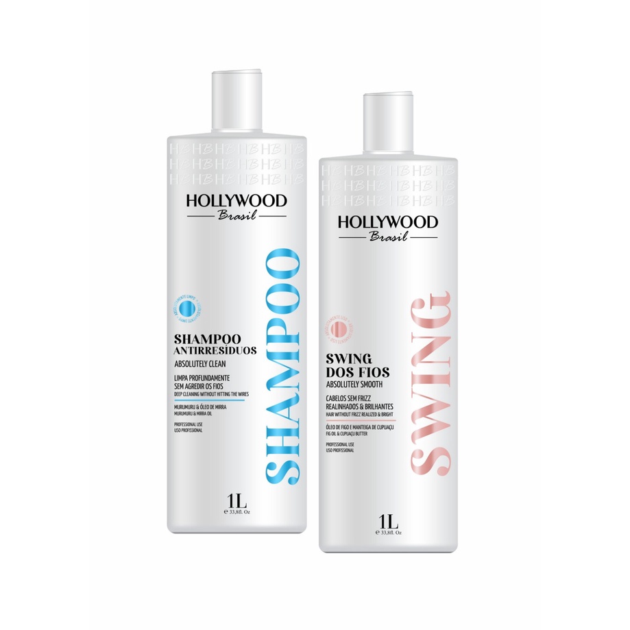 HB Kit Swing dos Fios Selante 1 lt e Shampoo Pré Trartamento 1 lt ...
