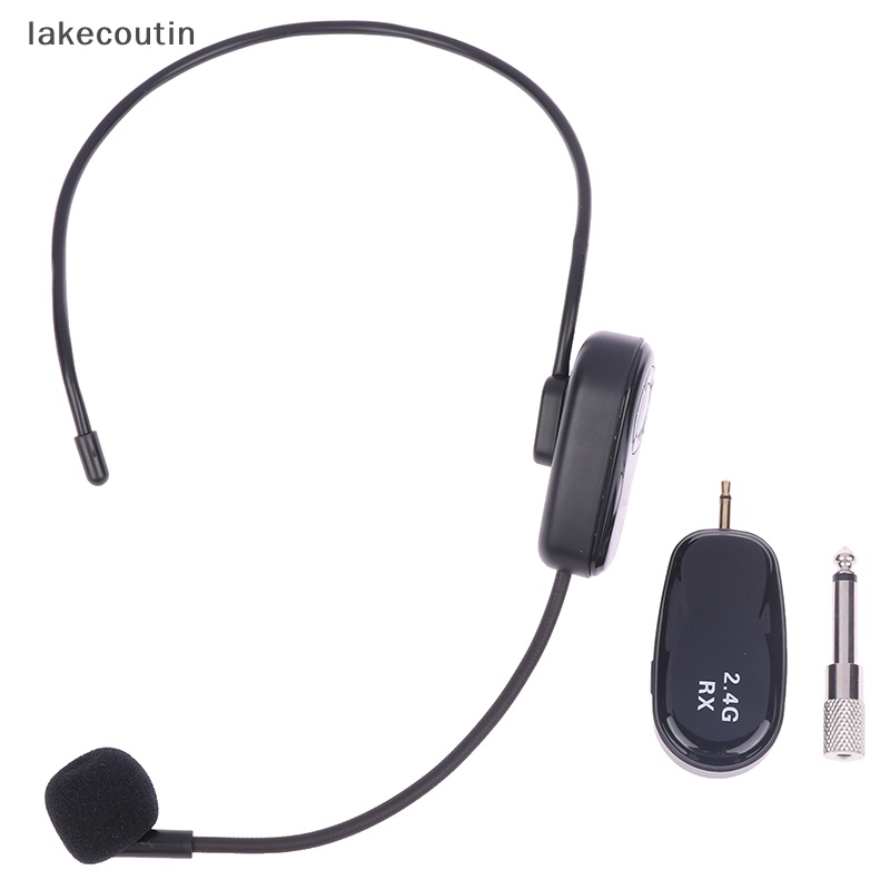 la Headset 2.4G Transmissor De Microfone Sem Fio Com Receptor Para Lata ...