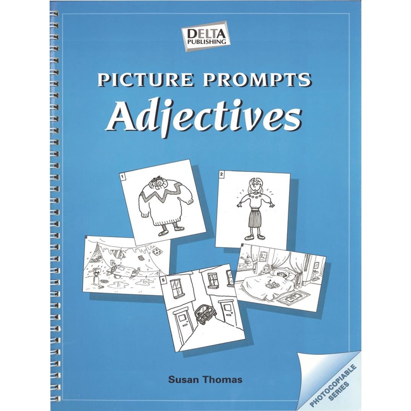 Livro - Picture Prompts Adjectives | Shopee Brasil