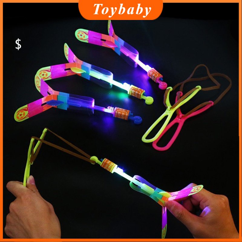 5PCS-20PCS Avatar Flying Rotary Led Helicóptero Lançador De Foguetes De ...