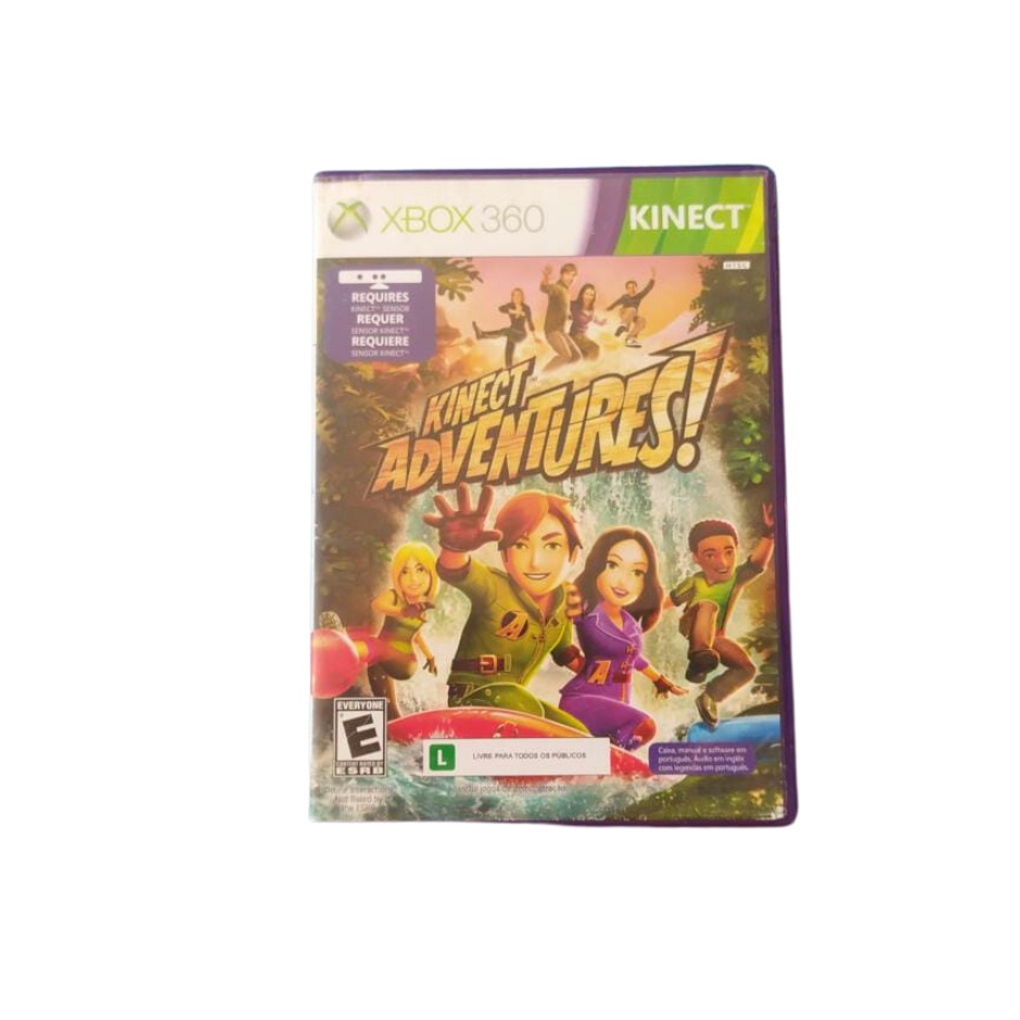 Jogo Kinect Adventures! - Original Xbox 360 (Nacional) | Shopee Brasil