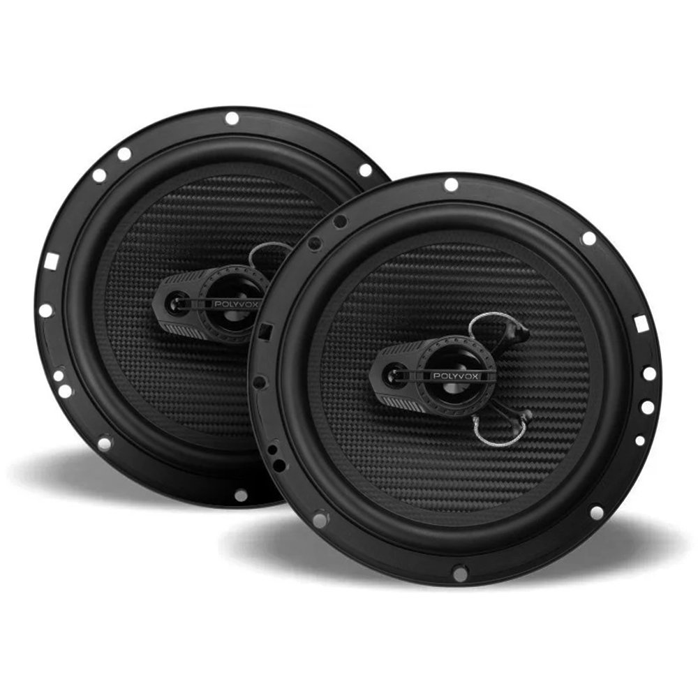 Alto Falante 6" Triaxial 55W + 55W RMS 4 Ohms Polyvox (Par) | Shopee Brasil