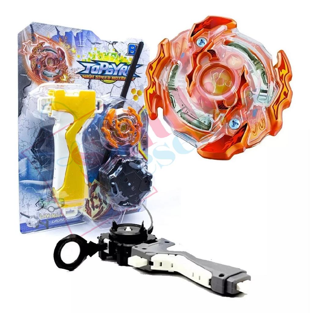 Beyblade Burst Grip + Lançador Modelos Variados Shu, Valt Modelo ...