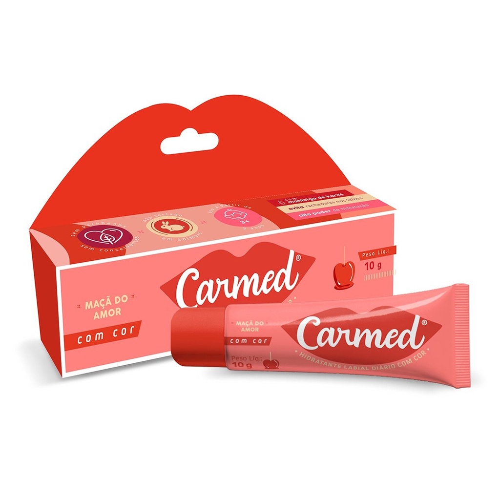 Carmed Creme Hidratante Protetor Labial 10 G | Shopee Brasil
