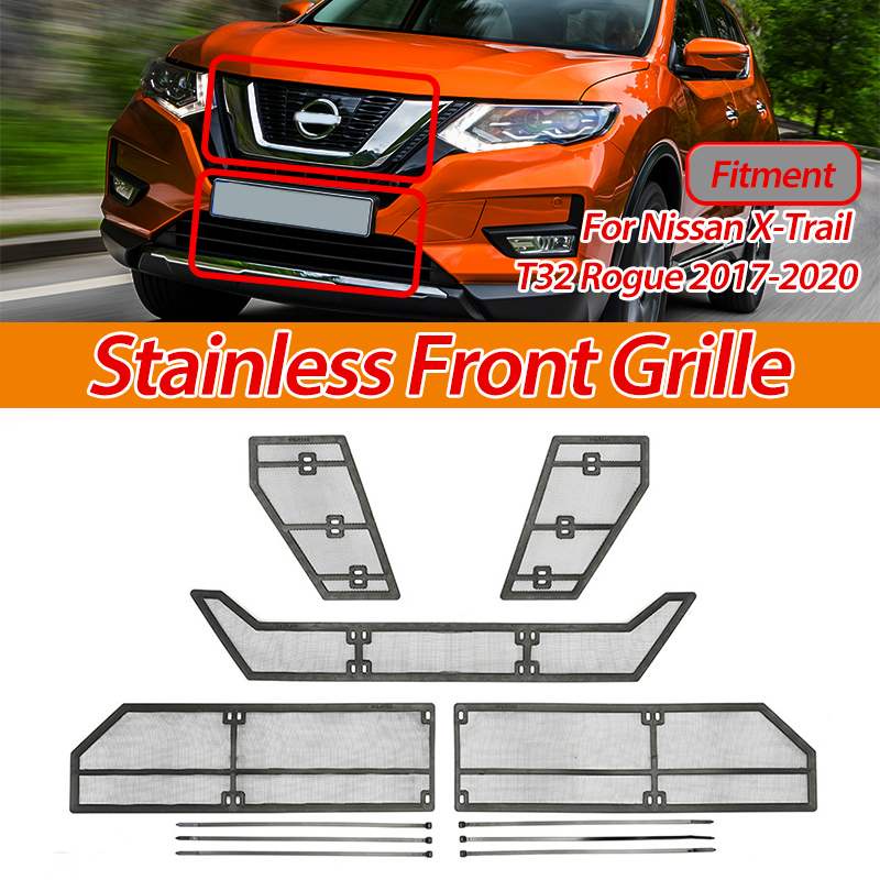 Grelha Frontal Do Carro Para Nissan X-Trail Trilho T32 Rogue 2017-2020 ...