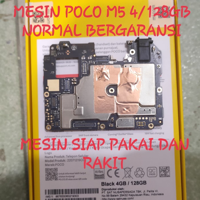 MESIN poco m5 Motor 4-128GB normal | Shopee Brasil