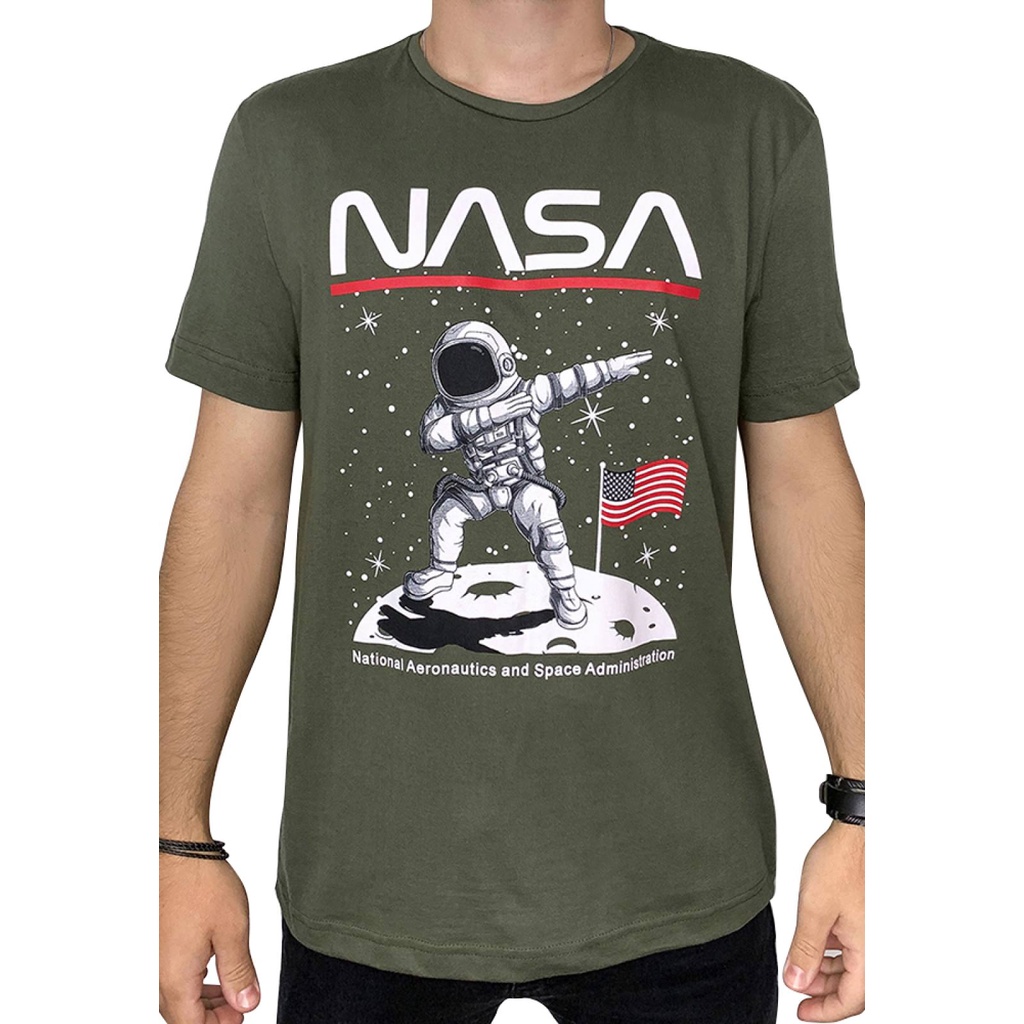 Camiseta Nasa | Shopee Brasil