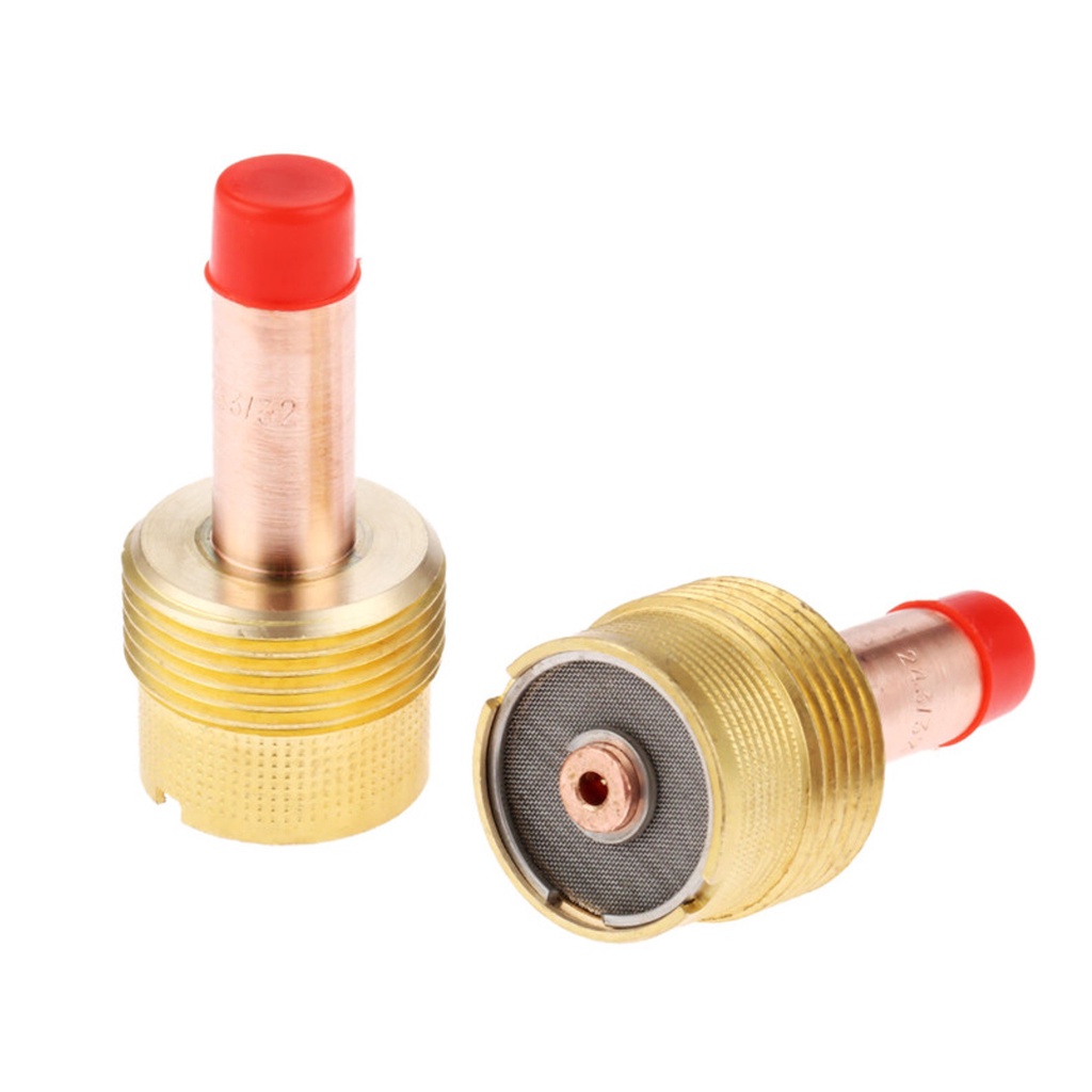 Difusor Tig Gás Lens Pesado 2,4mm 45V64 TB121 Para Tocha 17 18 26 ...