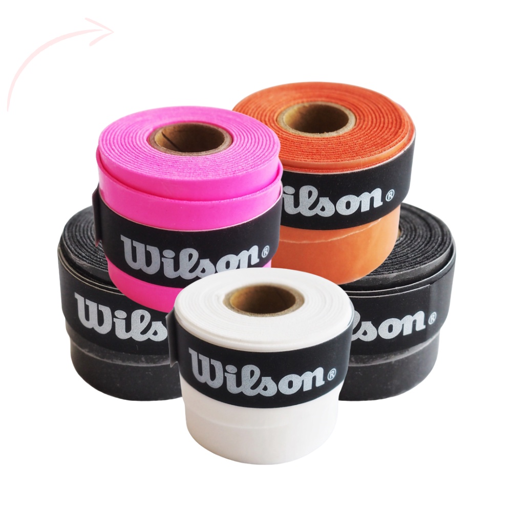 Kit 5 Overgrips Cores Wilson Comfort Ultra Wrap cores selecionadas ...