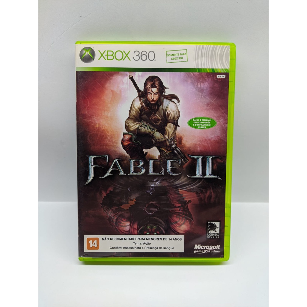 Jogo Fable 2 xbox 360 original | Shopee Brasil