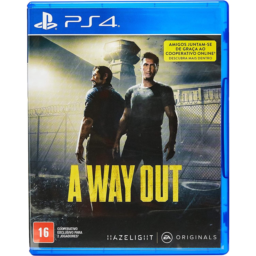 A Way Out PS4 BR Midia Fisica | Shopee Brasil