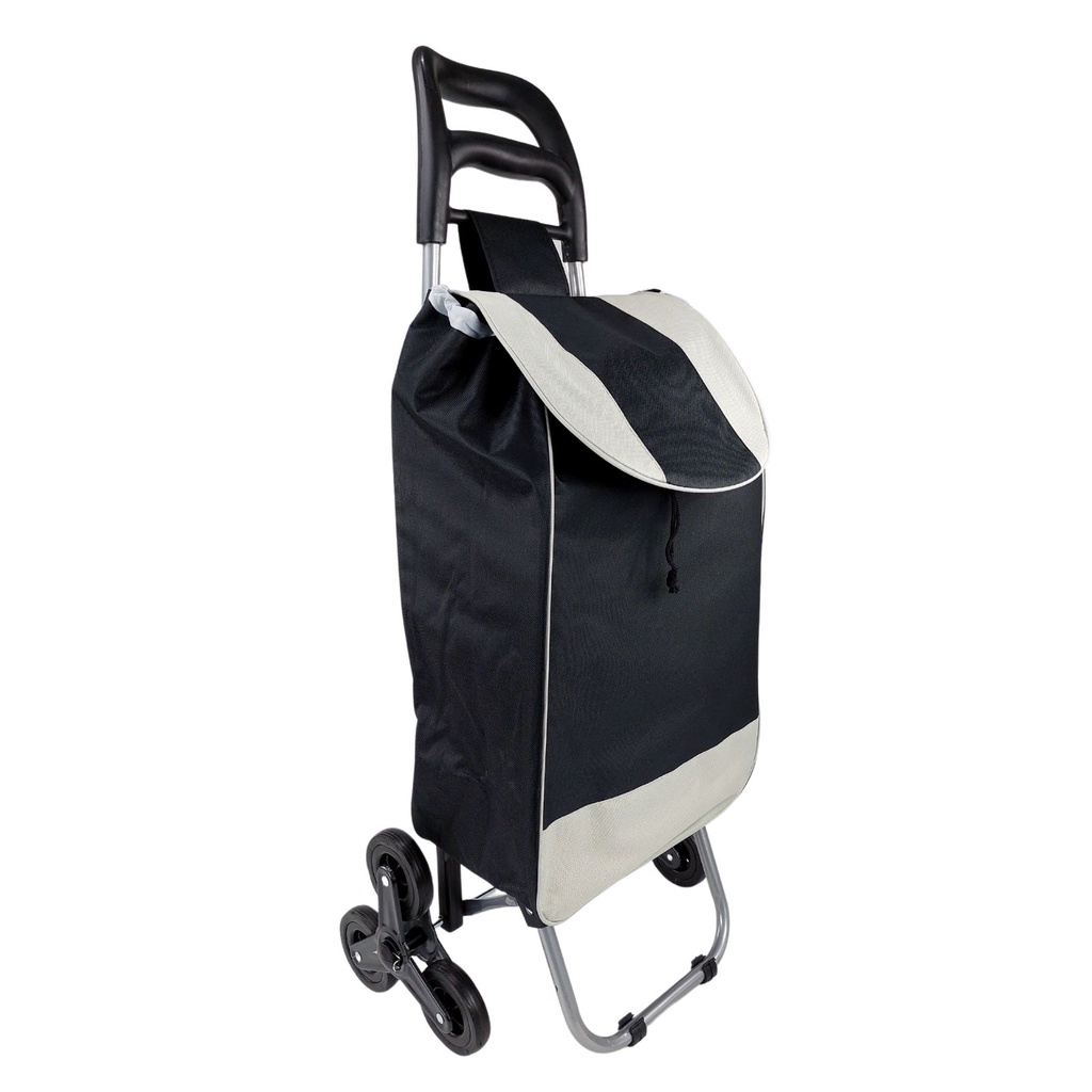 Carrinho De Feira Compras 6 Rodas Dobrável Sobe Escada 30kg | Shopee Brasil