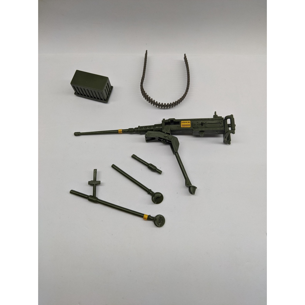 arma calibre .50 calibre machine gun rambo anos 80 | Shopee Brasil