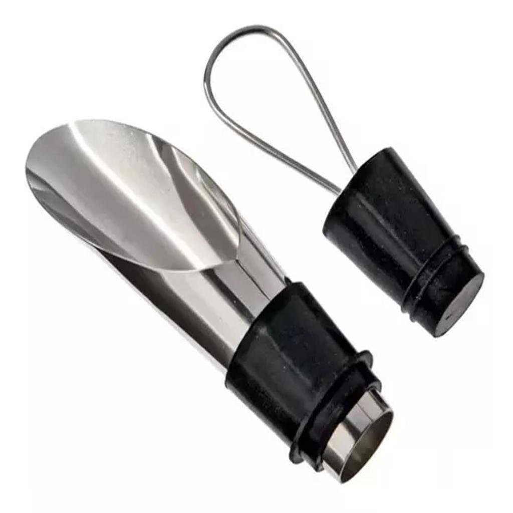 Tampa Rolha Funil Garrafa De Vinho Em Inox Com Bico Dosador | Shopee Brasil Tampa Rolha Funil Garrafa De Vinho Em Inox Com Bico Dosador | Shopee Brasil