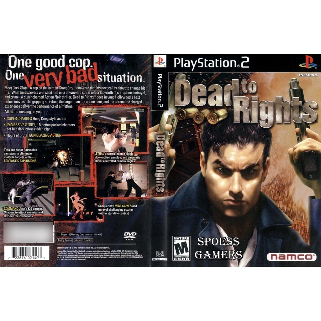 Jogo Dead To Rights Ps2 | Shopee Brasil