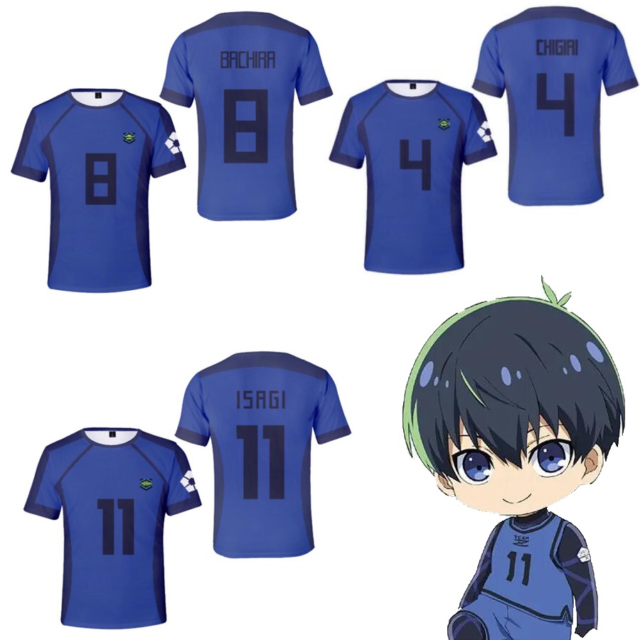 BLUE LOCK Bluelock Cosplay Meguru Bachira Isagi Yoichi Chigiri Hyoma ...
